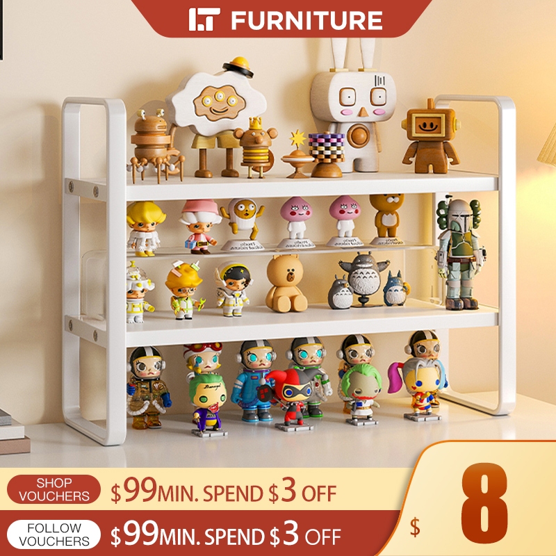 Display Shelf Popmart Display Rack Blind Box Display Stand Dimoo Figure ...