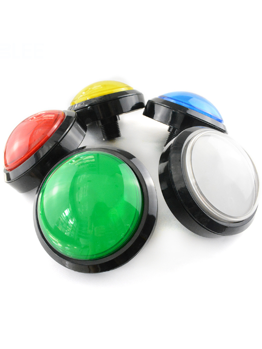 100mm Arcade Video Game Player Push Round Button Switch For Joystick ...