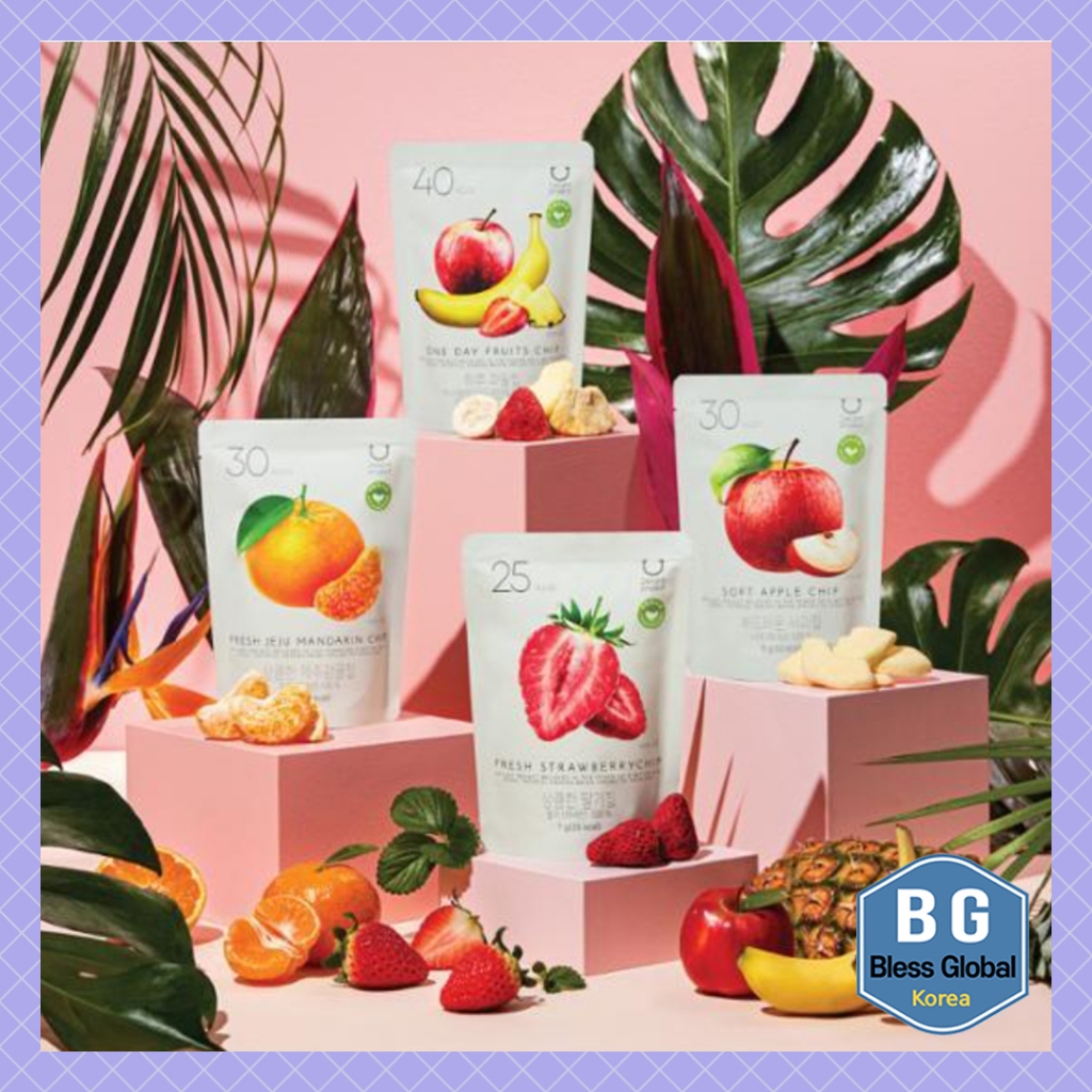 Delight Project 4 types of Fruit Chips / Jeju Mandarin / One Day Fruits ...