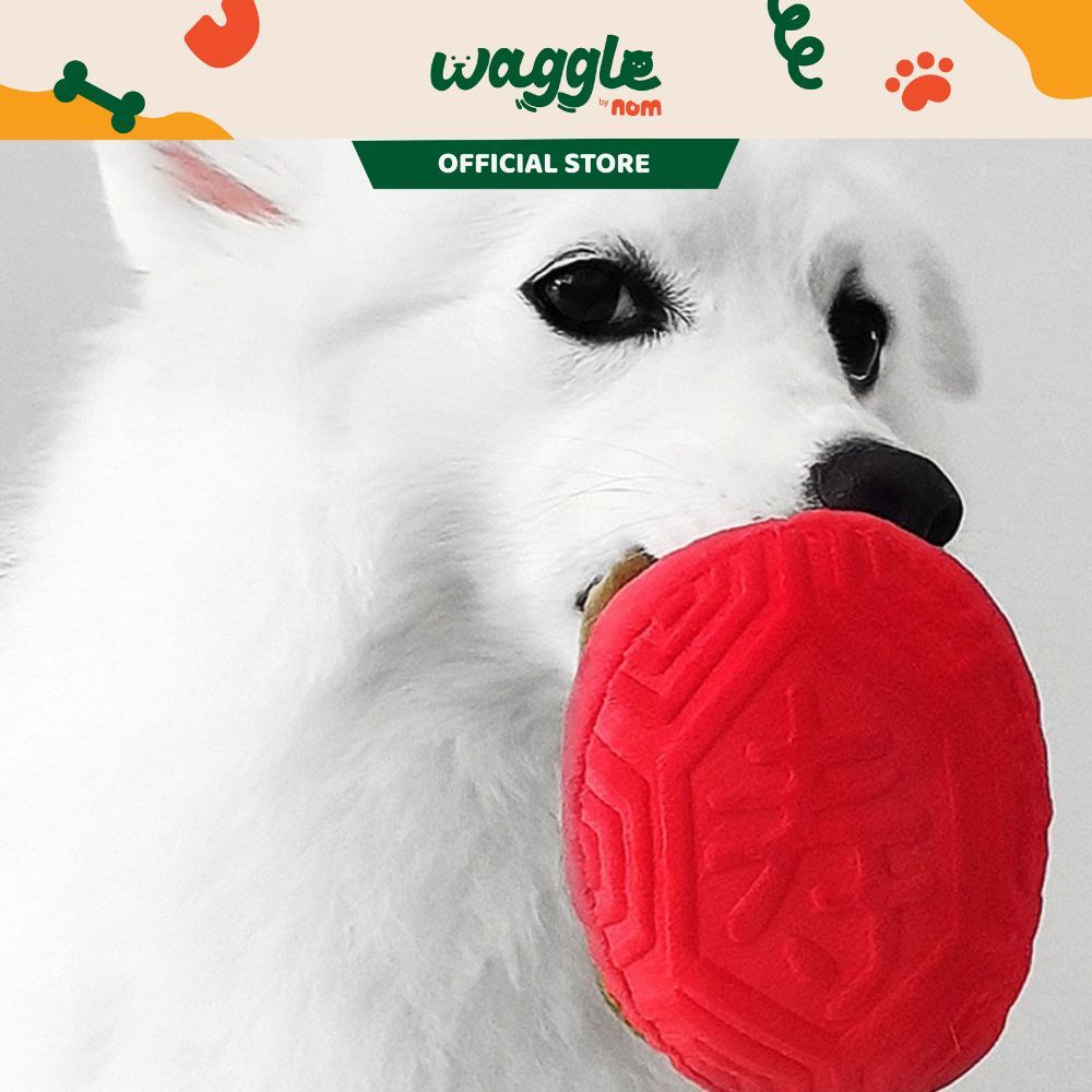 Waggle by Nom Ang Ku Kueh Squeakie Chew Toy | Shopee Singapore