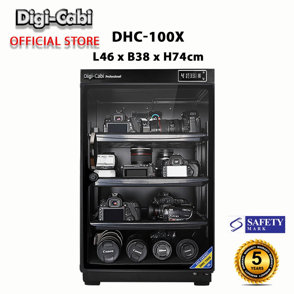 Digi-Cabi Dry Cabinet DHC-100X | Shopee Singapore