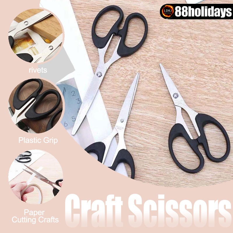 [Sg stock]Stainless Steel Scissors Children's Handmade Paper Cutters ...