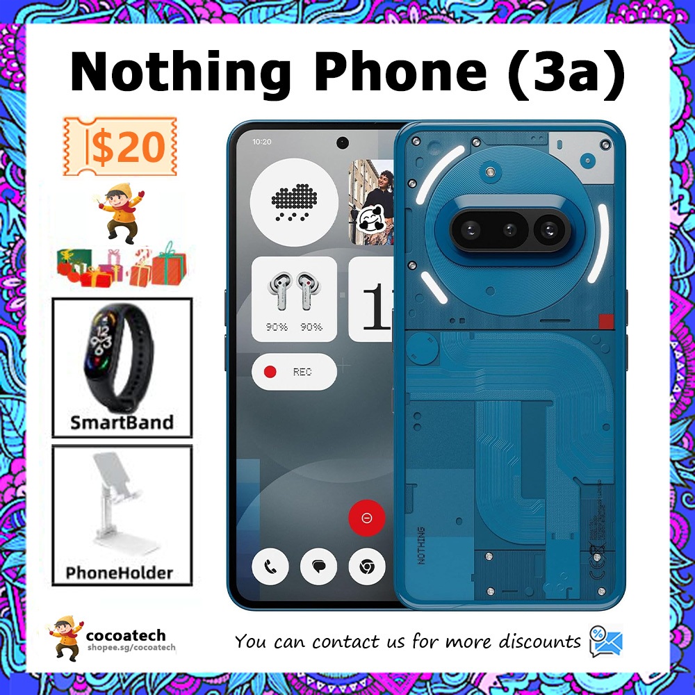 Nothing Phone (3a) Pro / Phone (3a) 6.77" 120Hz AMOLED Display /50MP ...