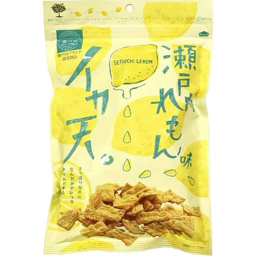 Maruka Foods Ikaten Setouchi Lemon Flavoured 65g x 2 bags [direct from ...