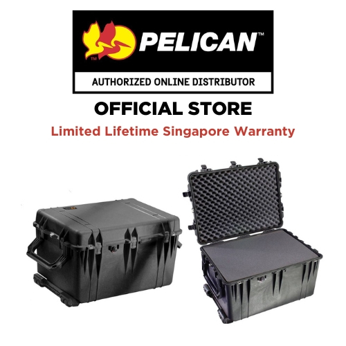 Pelican 1660 Black Protector Case with Foam | Shopee Singapore