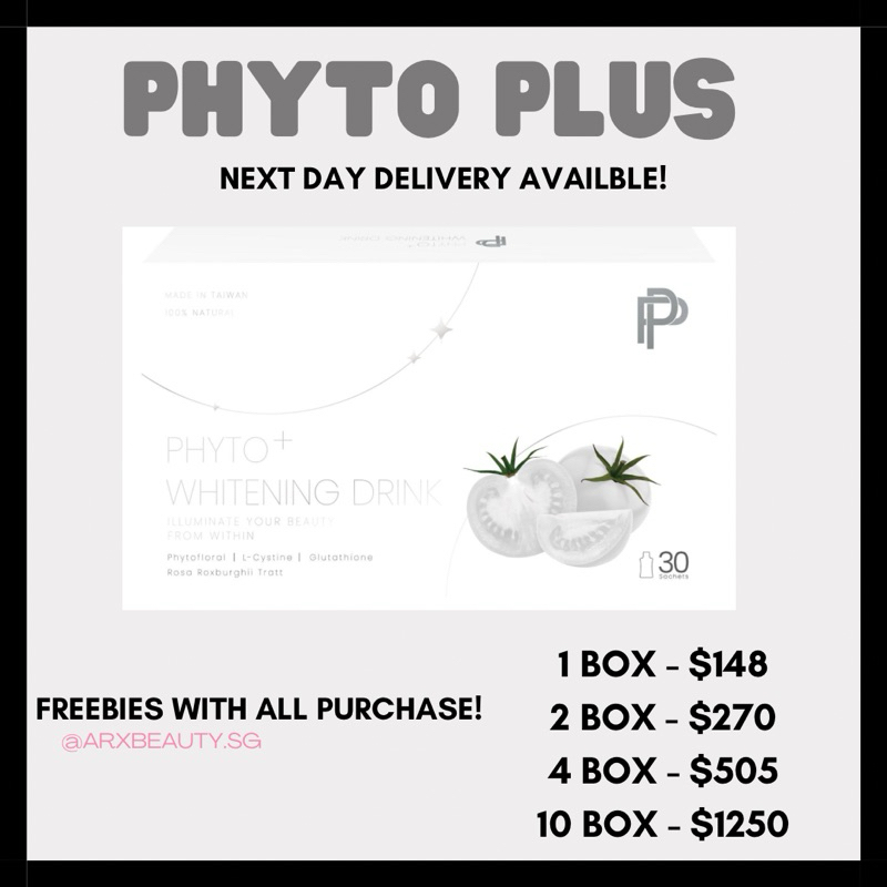 Phytoplus Phyto+ Whitening Drink INSTOCKS | Shopee Singapore