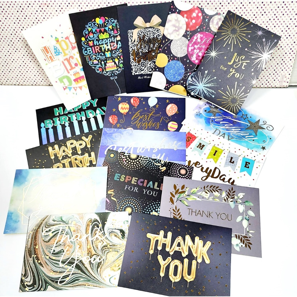 [GC 24] Greeting Card | Gift Card | Thank You Card | Happy Birthday ...