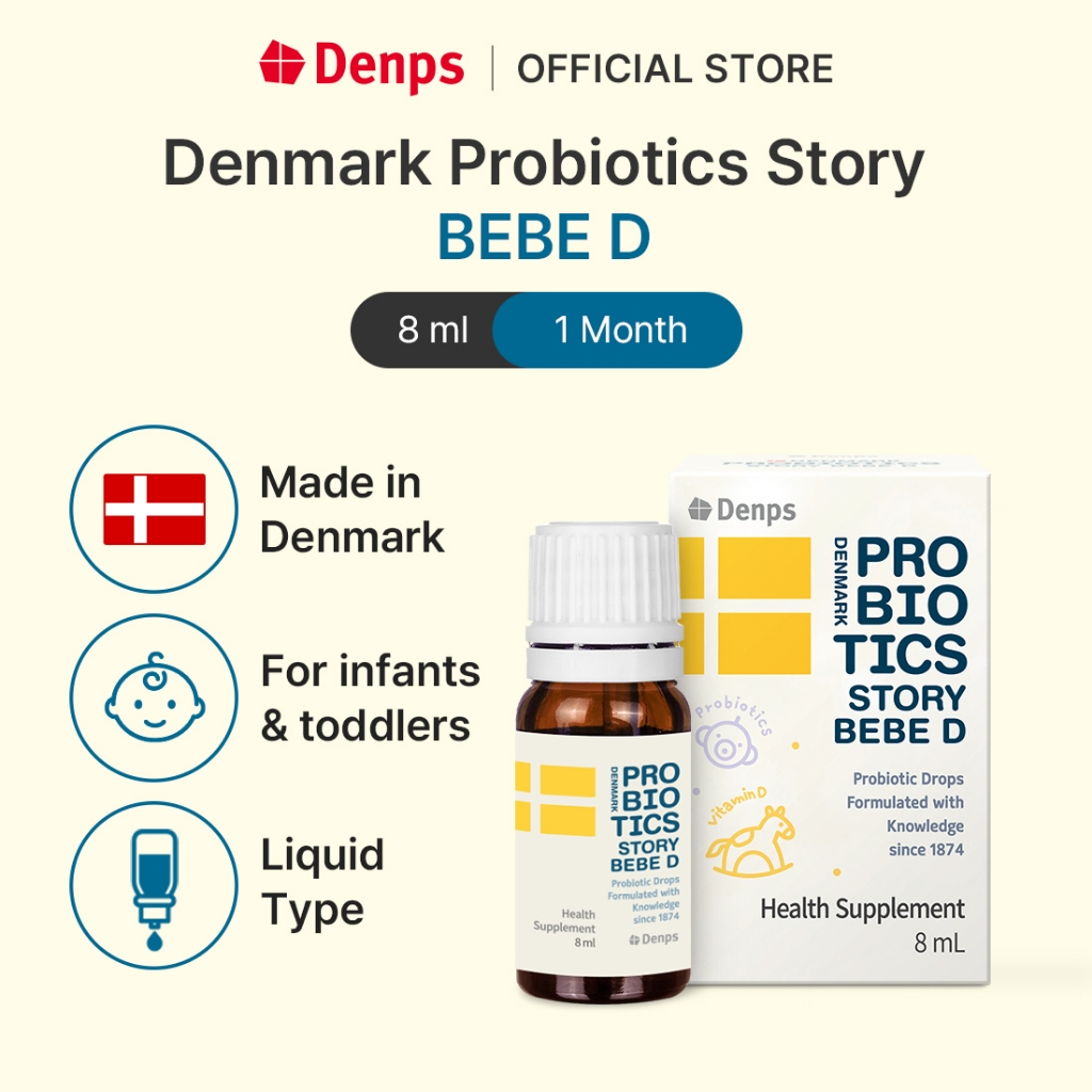 Denps Denmark Probiotics Story BEBE D | Shopee Singapore