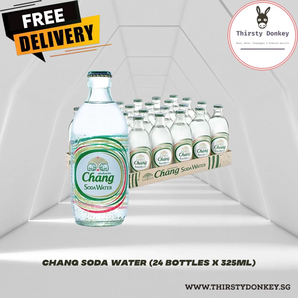 Chang Soda Water - 24 bottles x 325ML | Shopee Singapore