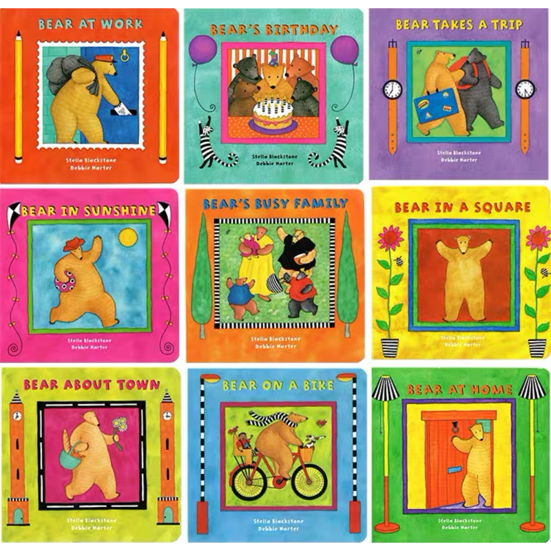 Barefoot: Bear’s Busy Family/On A Bike/ In Sunshine/Takes A Trip/In A ...