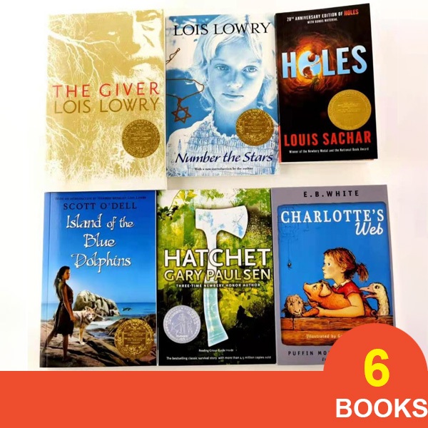 [SG Stock] Newbery Award-Winning Novels (6 Books) | Shopee Singapore
