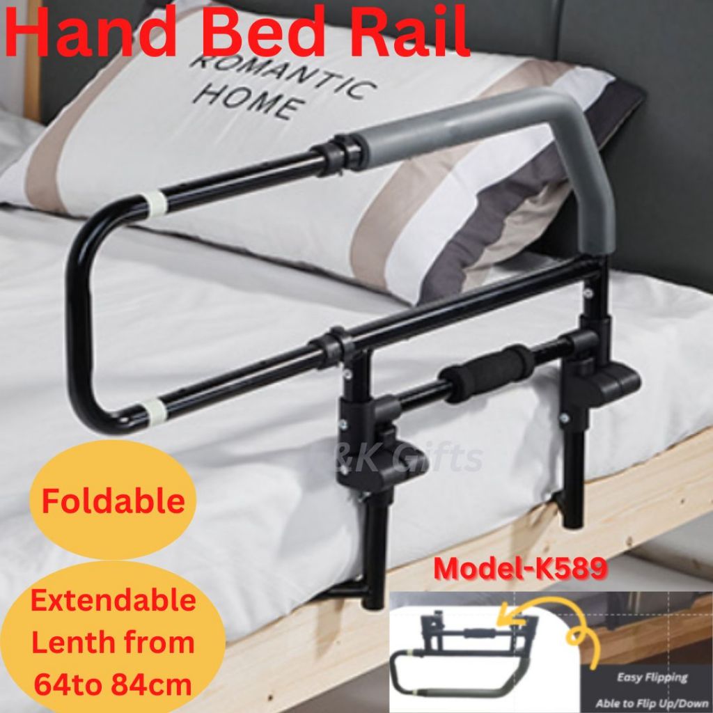 Bed Rails Flip Down Safety Bed Rails for elderly pregnant women or ...