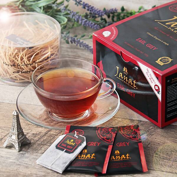 Janat Earl Grey/Ceylon/Darjeeling Tea Bags 2g x 50p | Shopee Singapore