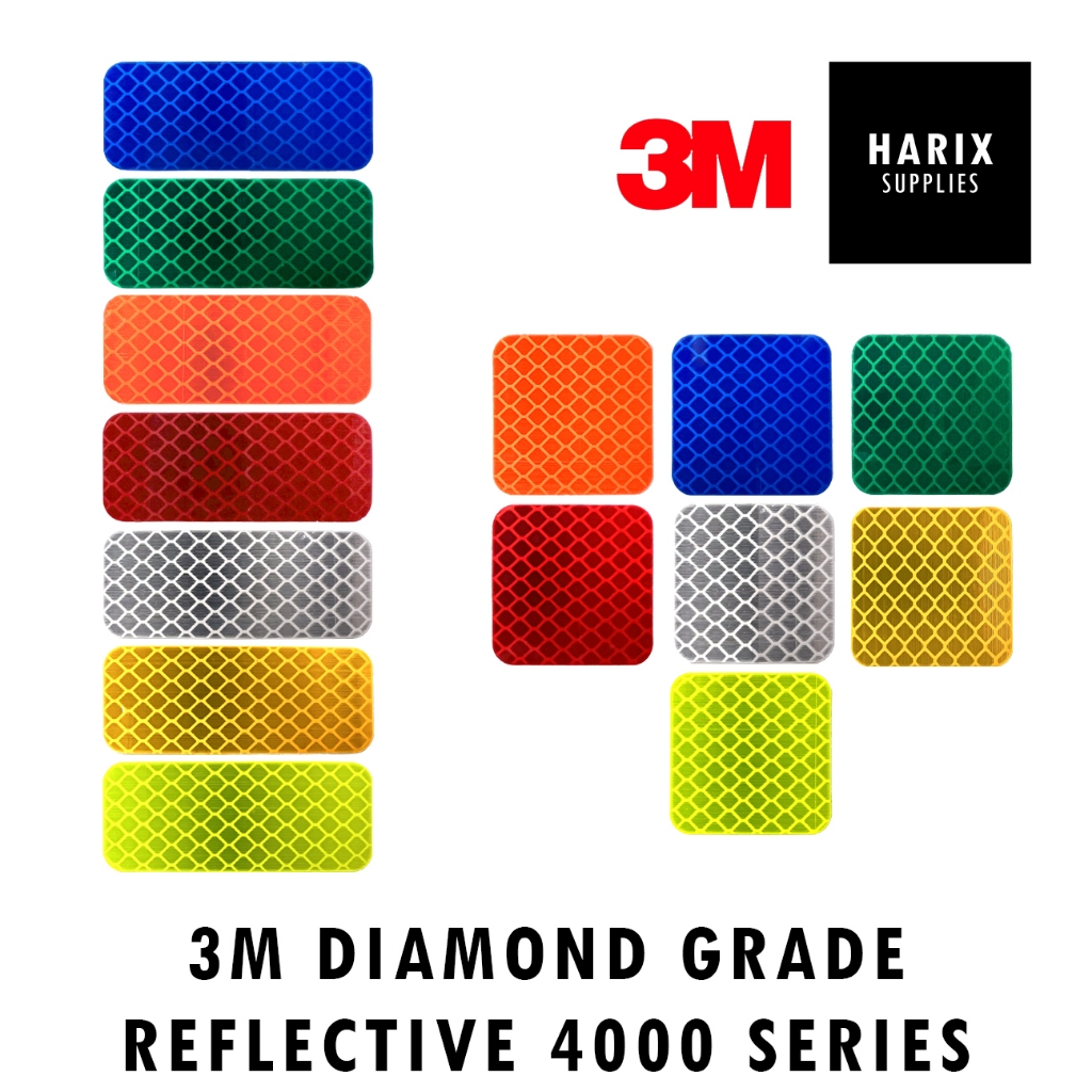 3M Diamond Grade Reflective Sheeting Series 4000 Superior Reflectivity ...