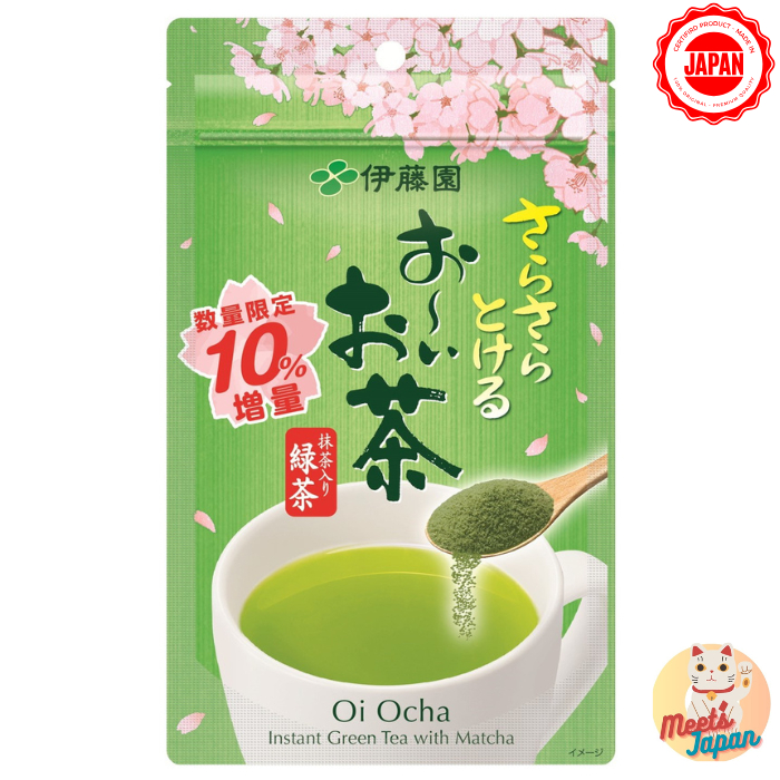 ITO EN Oi-Ocha Green tea with matcha (sakura package) 88g【Direct from ...