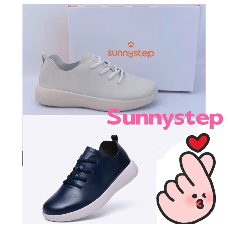 Ready Stock SunnyStep Women’s Balance Runner Cream /Drak Blue Color ...
