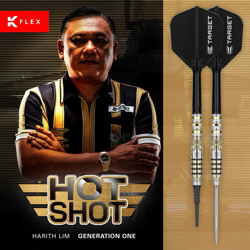 Target Darts • Hot Shot G1 • Harith Lim • 18g • SGDARTS | Shopee Singapore