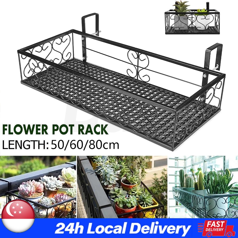 Flower Potted Plant Rack Flower pot Stand HDB/CONDO Corridor Balcony ...