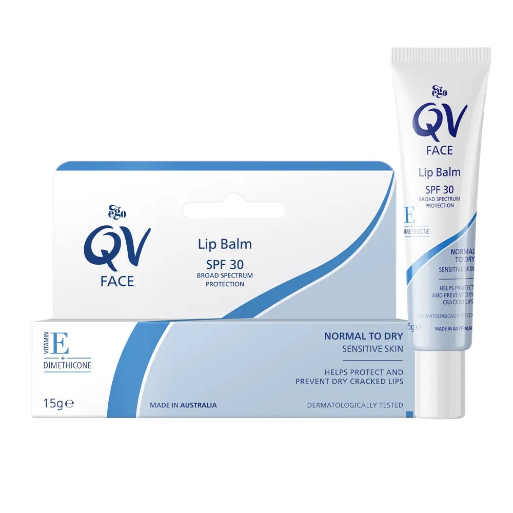 (New Look) Ego QV Face Lip Balm SPF30 15g x3 BUNDLE Pack | Shopee Singapore