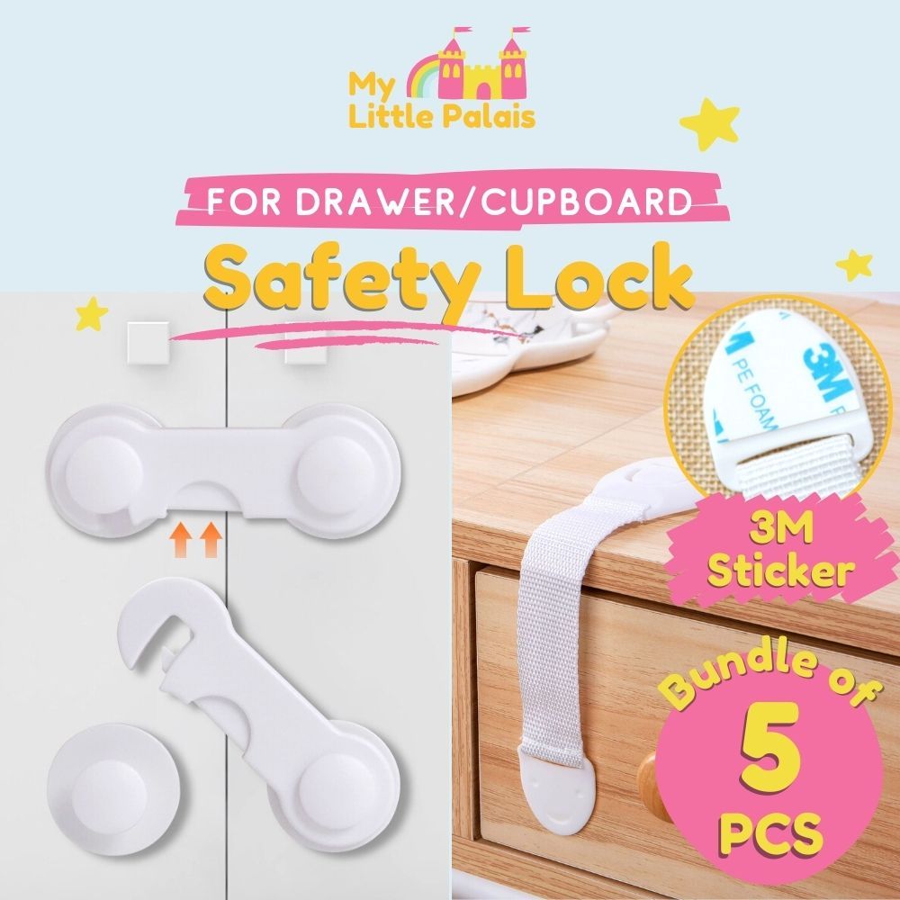🇸🇬 [BUNDLE 5] Child Baby Safety Lock / Cupboard Lock / Drawer Lock ...