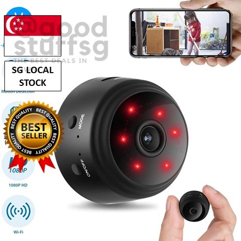 [SG FREE 🚚] Mini Original 1080P Network Camera Smart Battery Security ...