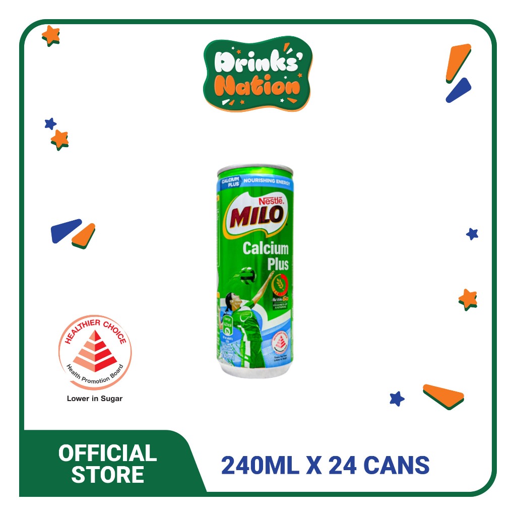 [Wholesale - 24s] Milo Chocolate Malt (Can 240ml) | Shopee Singapore