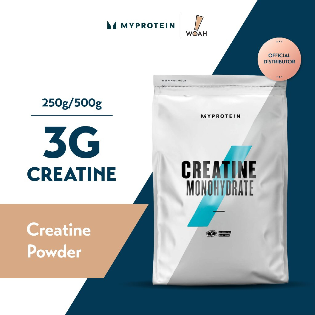 MyProtein Creatine Monohydrate (250g, 500g, 1kg) | Shopee Singapore