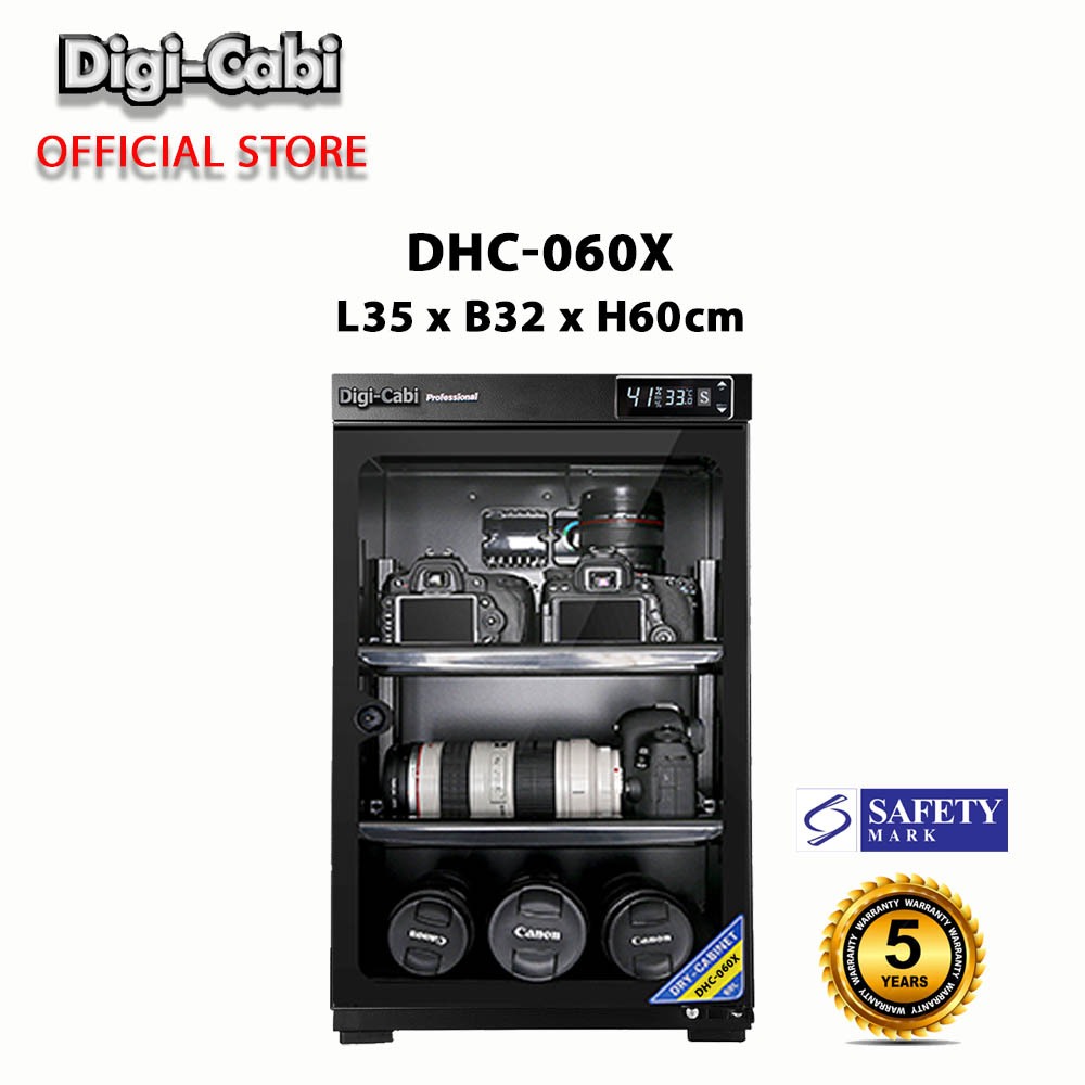 Digi-Cabi Dry Cabinet DHC-060X | Shopee Singapore