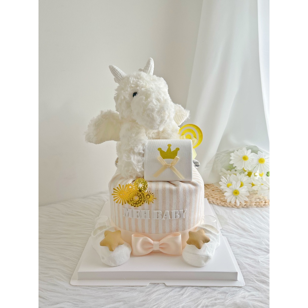 Dragon Diaper Cake Baby Hamper for Newborn, Full Month Party, 100 Days ...