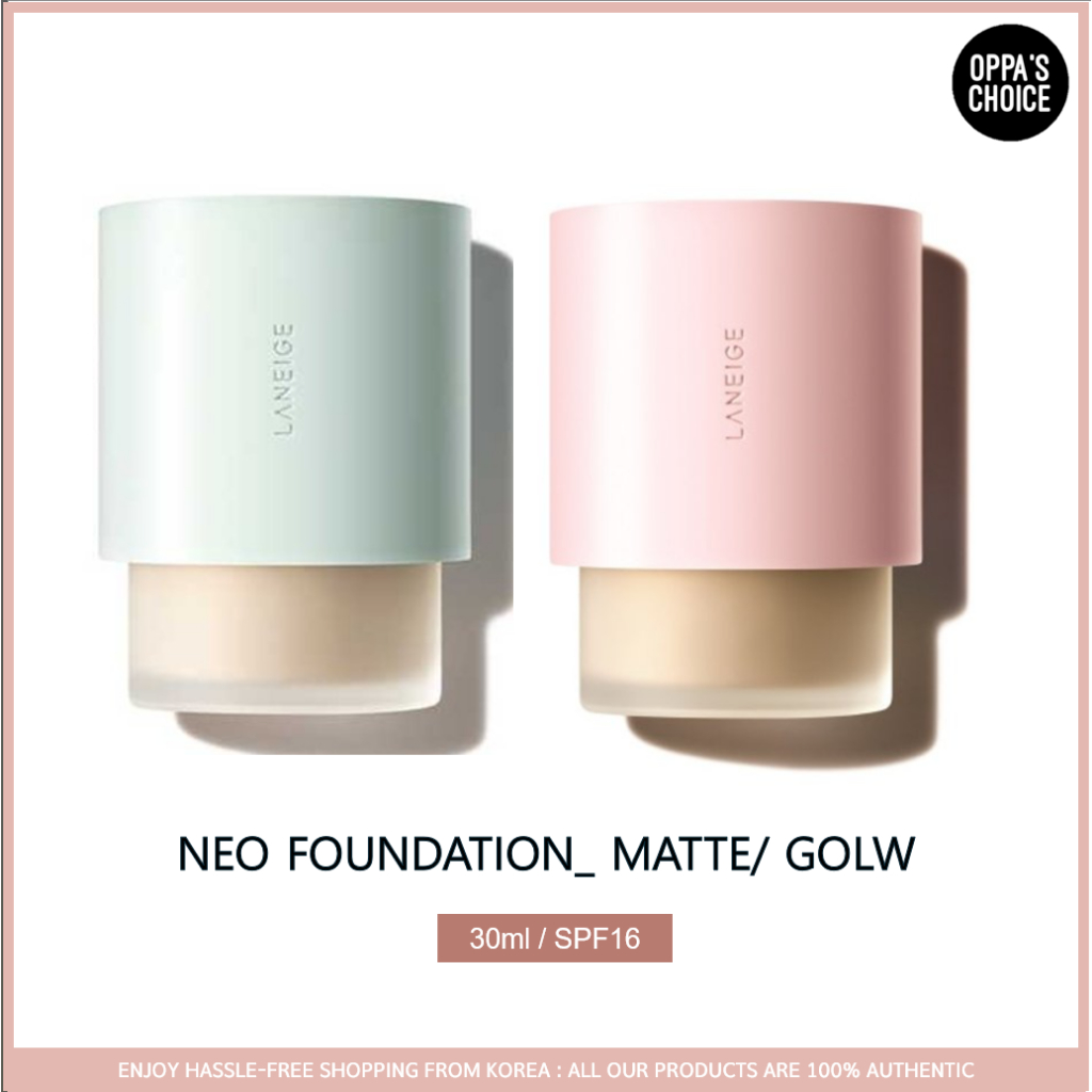 LANEIGE NEO FOUNDATION MATTE & GLOW 30ml | Shopee Singapore