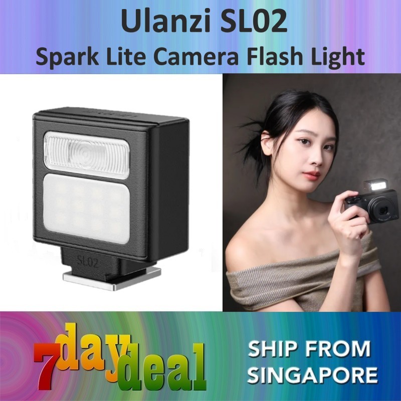 Ulanzi SL02 Spark Lite Camera Flash Light (L133) | Shopee Singapore