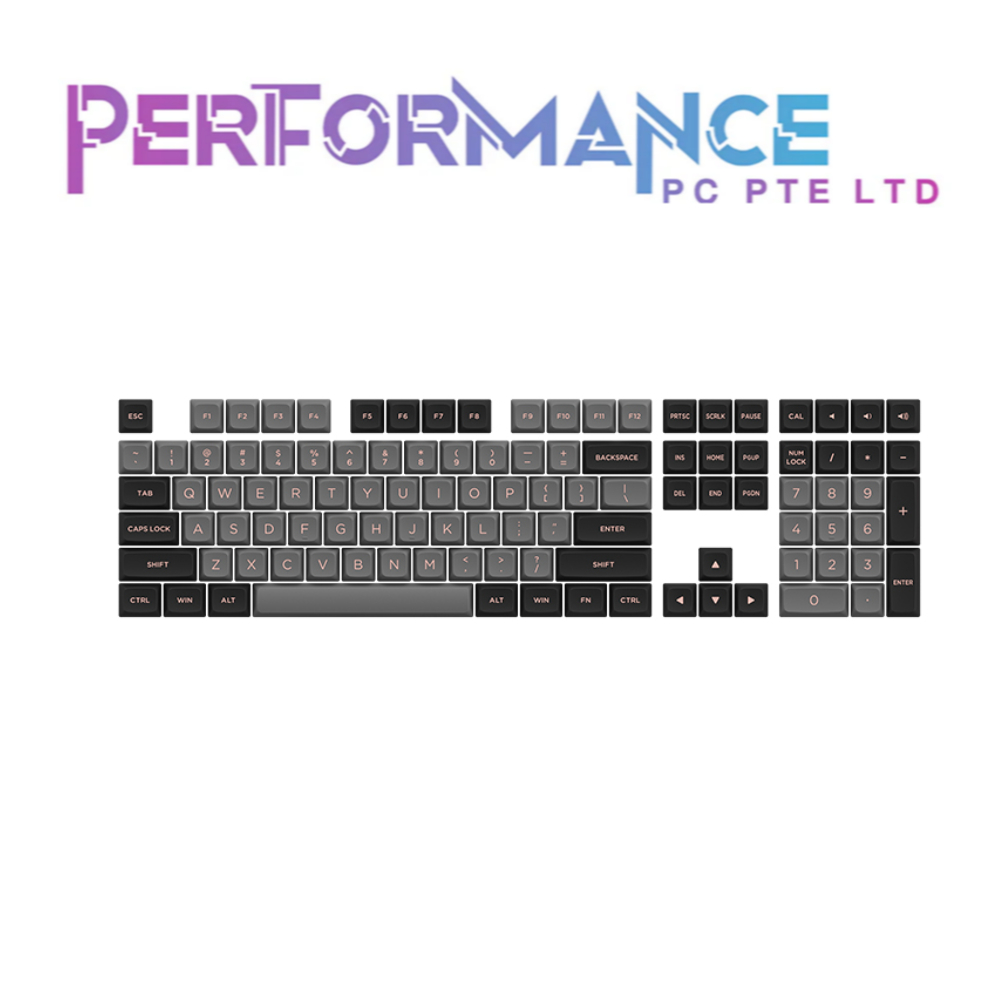 AKKO Keycap - ASA Low Profile - Black & Pink 155pcs ( BY TECH DYNAMIC ...