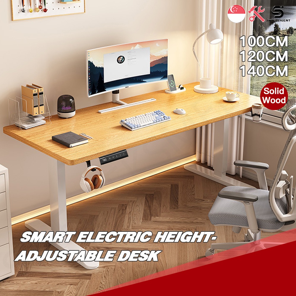 Electric table home standing desk electric height adjustable table leg ...