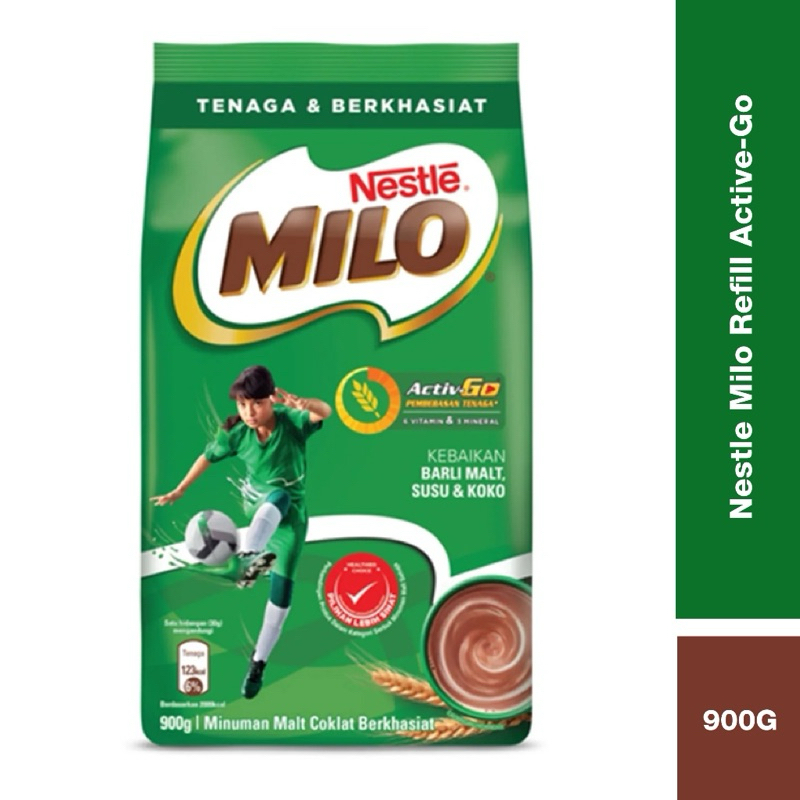 Milo Powder Activ-Go Chocolate Malt Drink - 900 grams | Shopee Singapore
