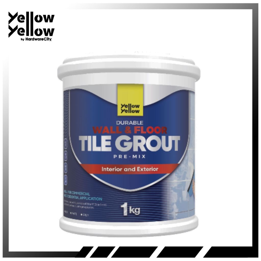 Yellowyellow Durable Wall & Floor Tile Grout 1KG | Shopee Singapore