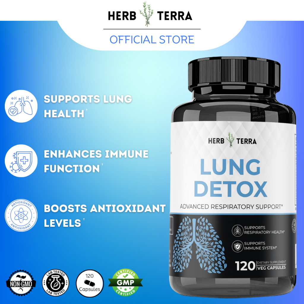 [SG] Lung Detox Supplement - Natural Cleanse & Respiratory Support ...