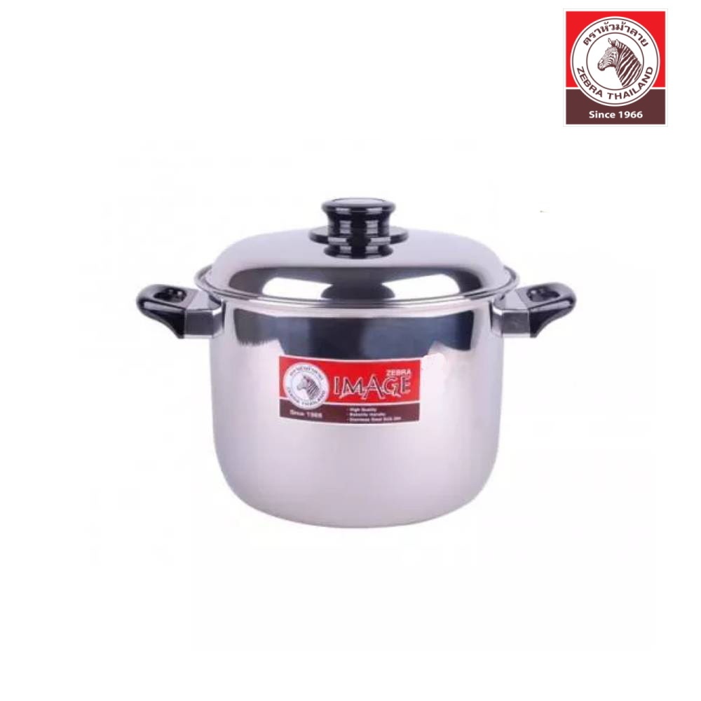 Zebra Image Stainless Steel Sauce Pot - 20cm / 22cm / 24cm /26cm ...