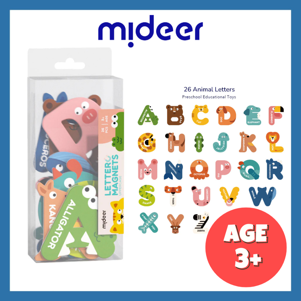 (Letter Magnets) Mideer Learning Alphabet Letter Magnet Children Kids ...