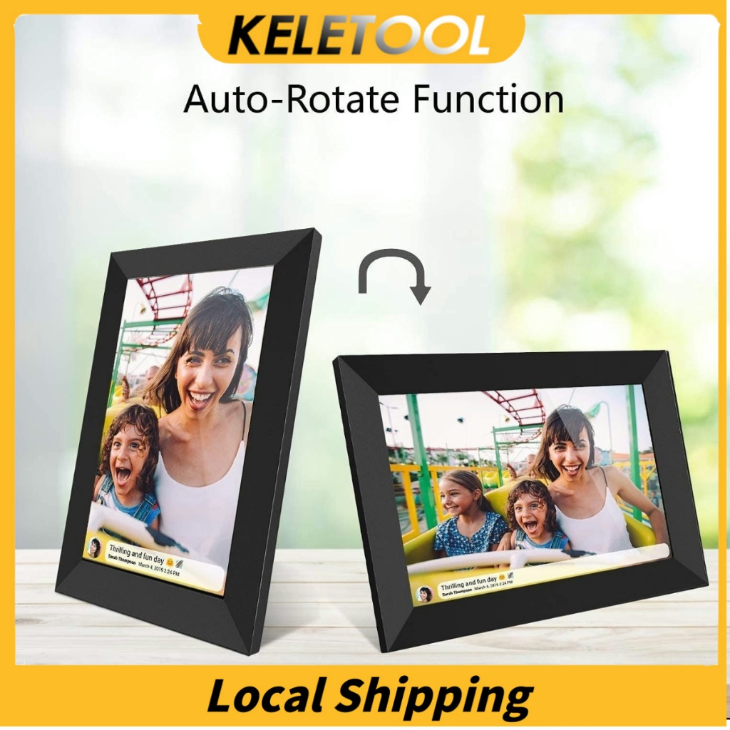 Digital Picture Frame 10.1 Inch Wifi Digital Photo Frame Hd Electronic ...