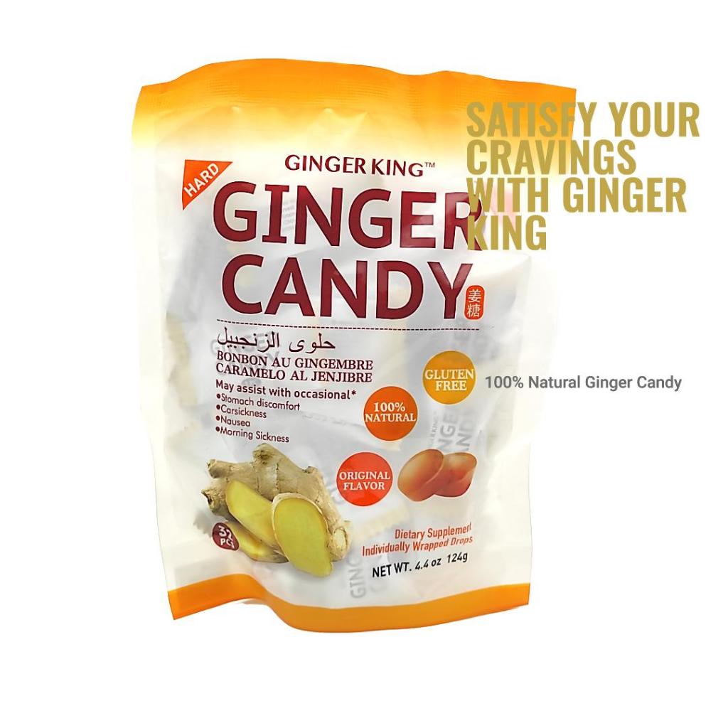 Ginger King Ginger Candy 姜王姜糖 124g | Shopee Singapore