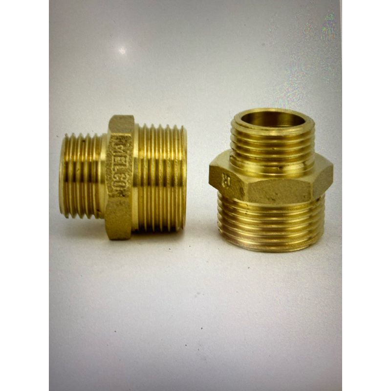 🔥SG Ready Stock🔥Brass-nipple 3-4”-1/2” The product is approved by pub ...