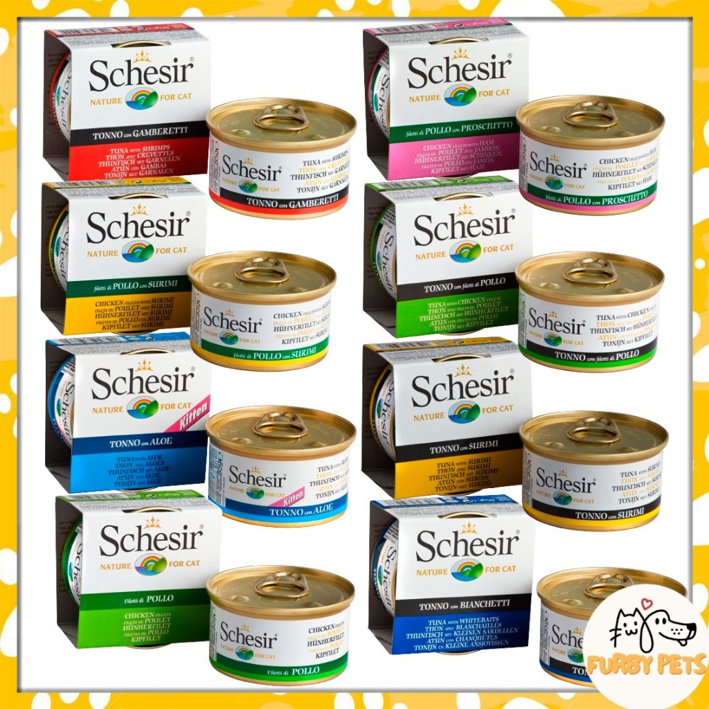 Schesir Cat Can Soft Jelly 85g | Shopee Singapore