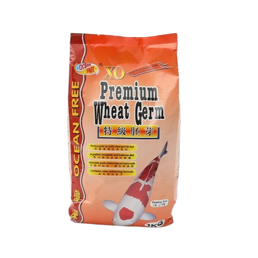 Ocean Free XO Premium Wheat Germ 1kg/5kg Koi Fish Feed House Home Pet ...