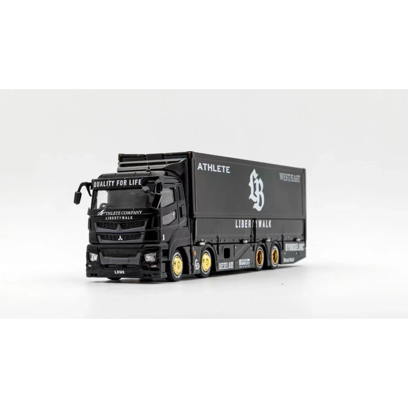 GCD 1:64 Liberty Walk LB-Trucks Mitsubishi Fuso Super Great Transporter Athlete LBWK | Shopee ...