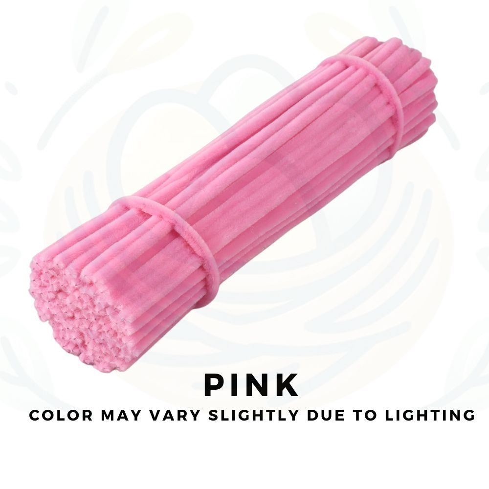 [SG Ship] Colorful Chenille Stems fluffy Pipe Cleaners Fuzzy Wires DIY ...