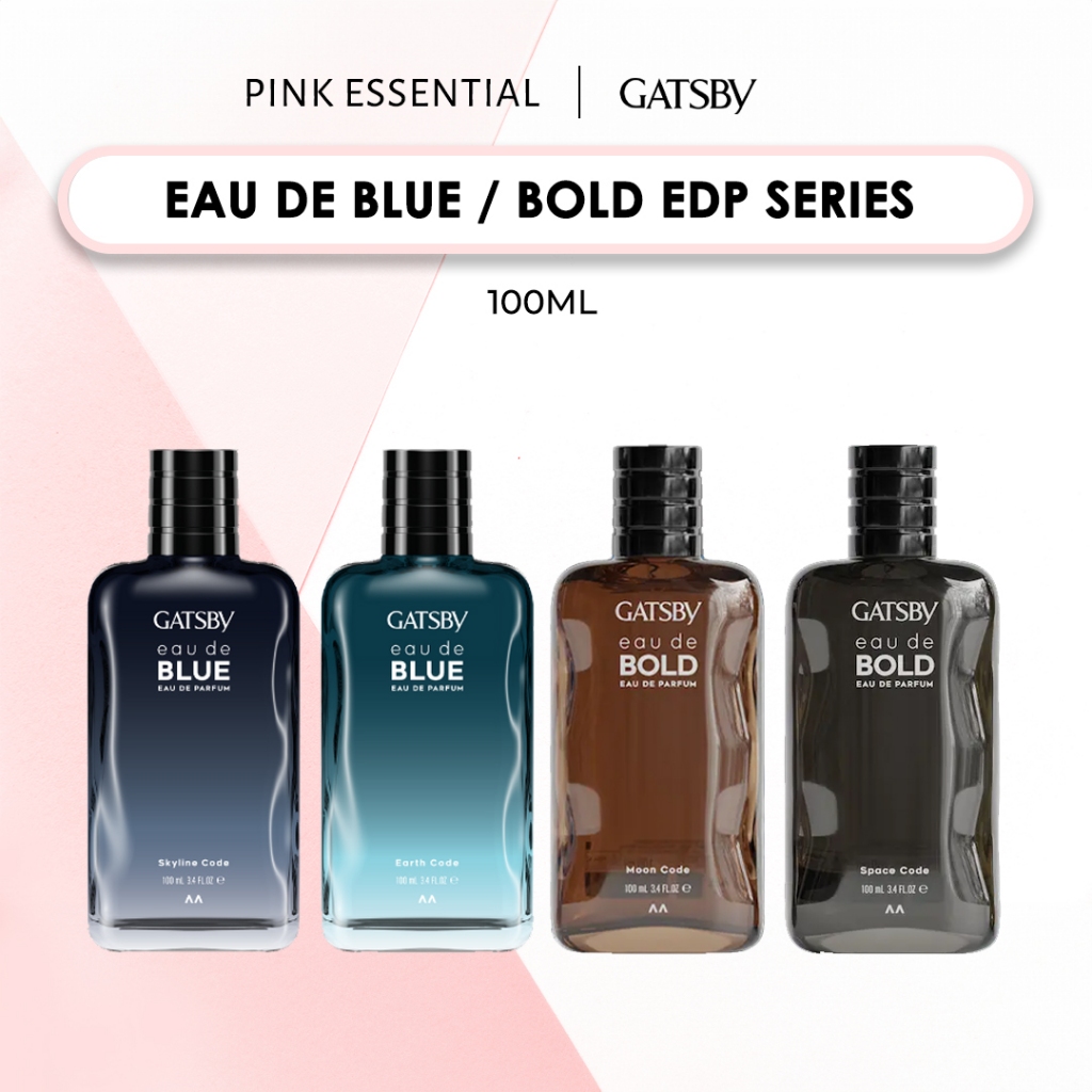 Gatsby Eau De BLUE/BOLD EDP, 100ml | Shopee Singapore