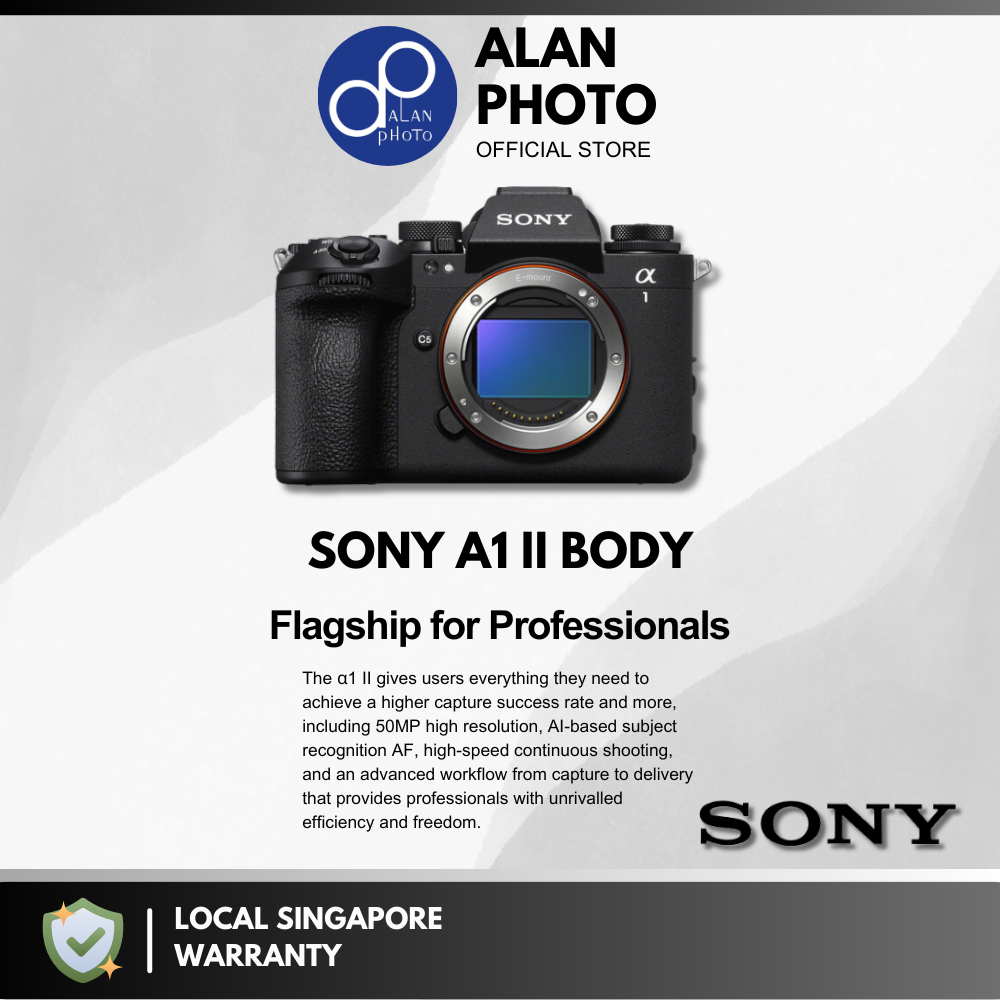 Sony a1 II A1M2 Mirrorless Camera [ILCE-A1M2] | Sony Singapore Warranty ...