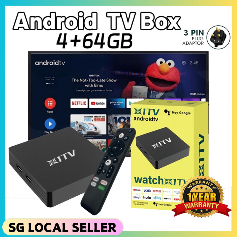 SG STOCK Android 14.0 Smart TV Box 4K Smart Media Player Set-top Box2 ...
