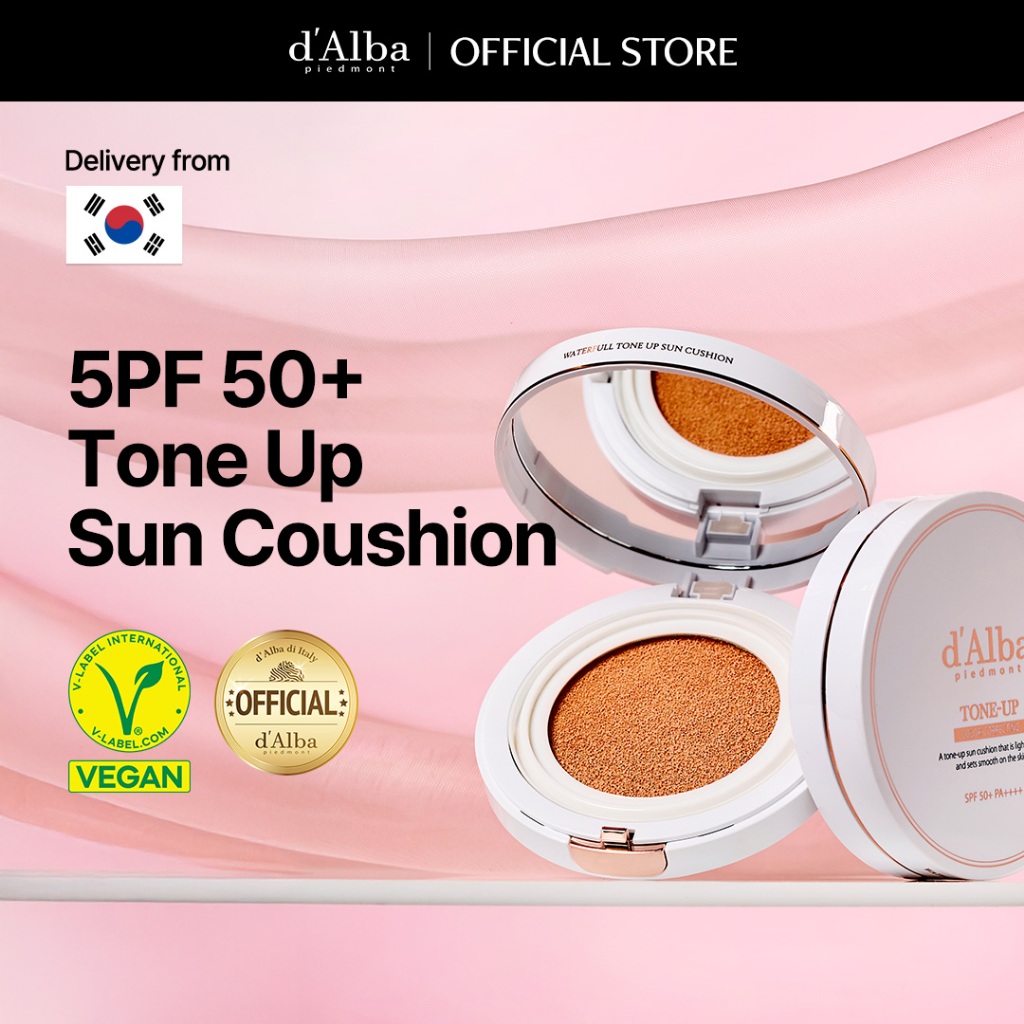 [Official] d'Alba Italian White Truffle Waterfull Tone-up Sun Cushion ...