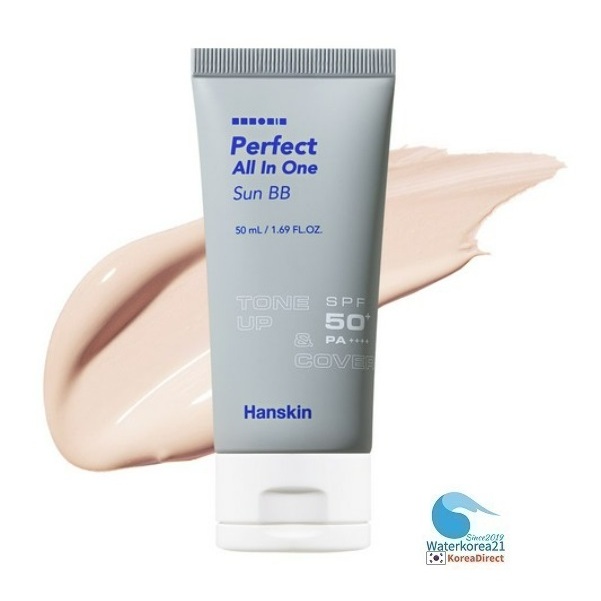 Hanskin Perfect All in One Sun BB Cream 50ml/Men's | Shopee Singapore